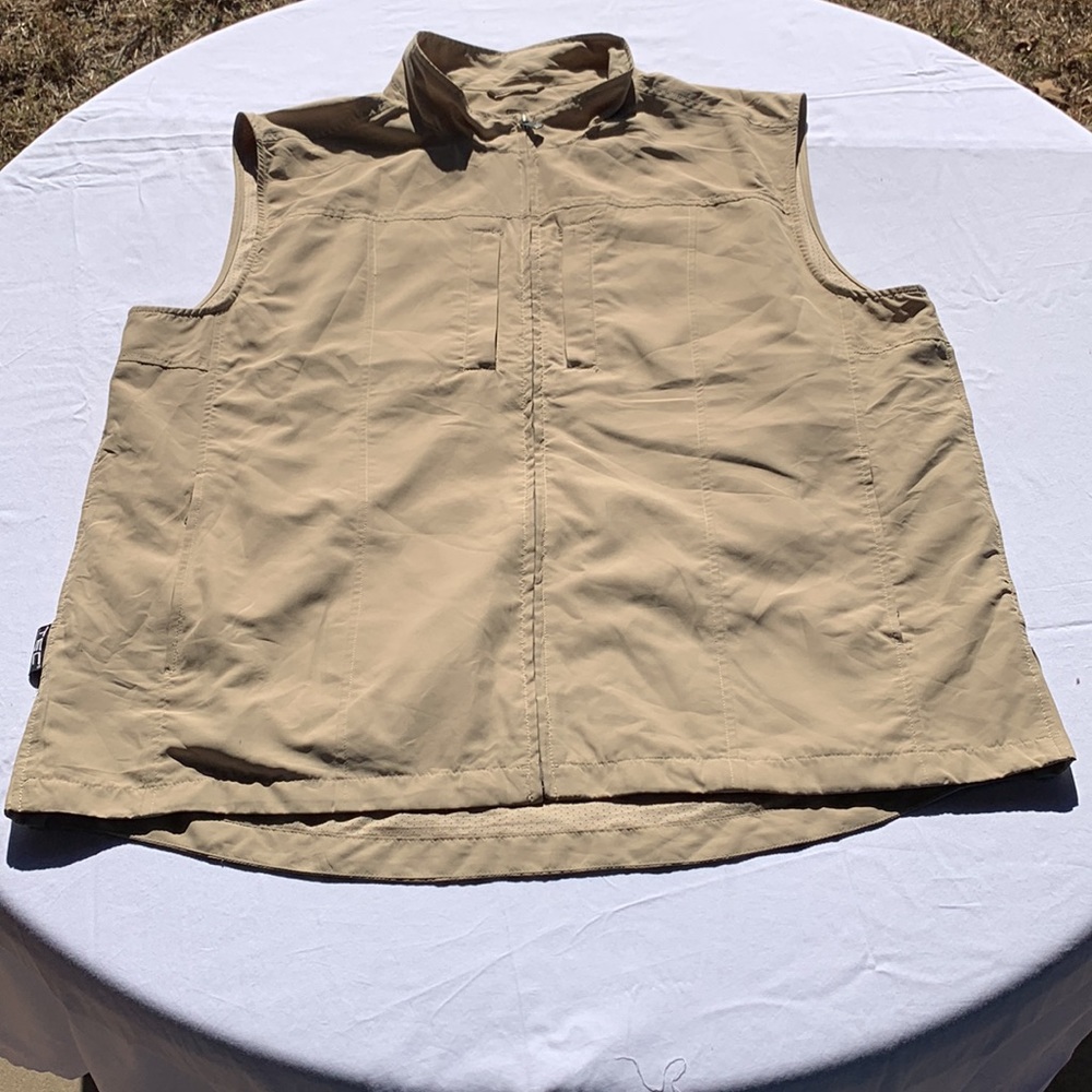 Scottevest Men’s Rfid Tan Travel Vest Size Xxl Tec Te… - Gem